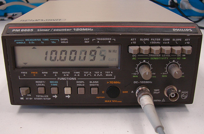 Philips PM6665 Oven Controlled Crystal Oscillator OCXO