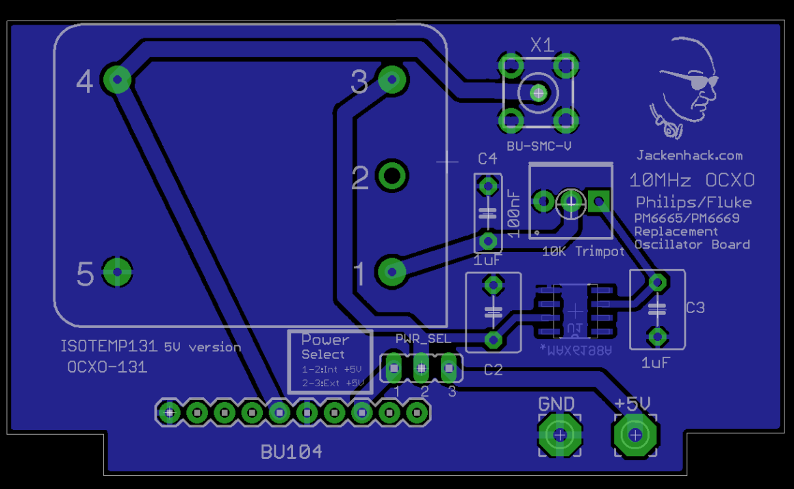 Philips-Fluke PM6665 Frequency Counter with Oven Controlled Crystal ...