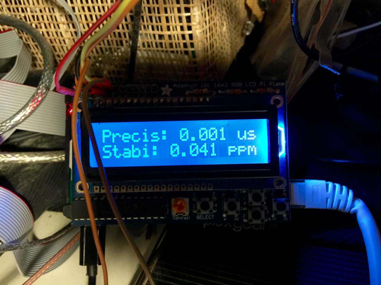 Raspberry Pi NTP Server LCD Status Display – JackenHack